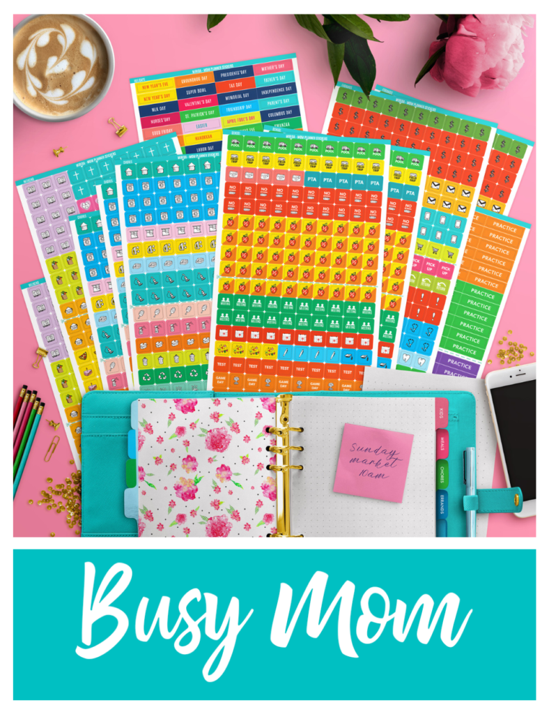 Mom Planner Stickers – Mirida